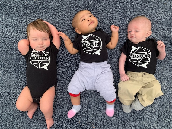 Choose Your RPG Class Baby Onesie // Sizes 0-24 Months - Etsy