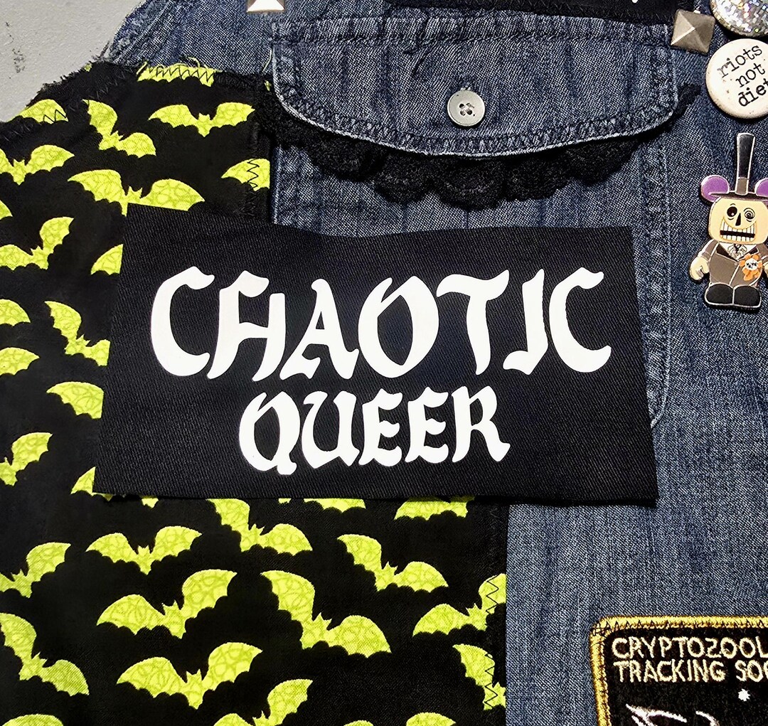 Chaotic Queer Patch - Etsy