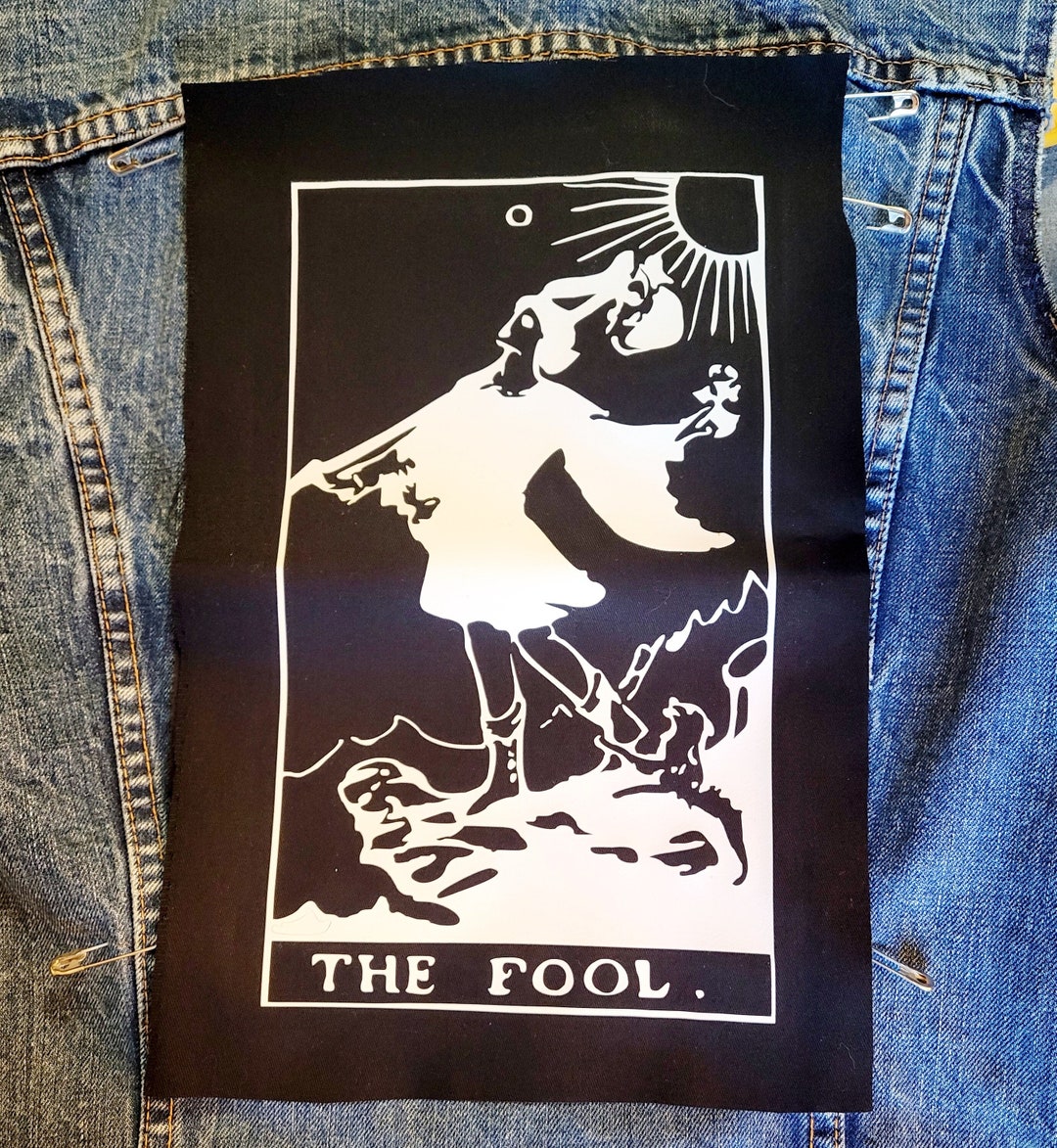 The Fool Tarot Fabric Back Patch - Etsy