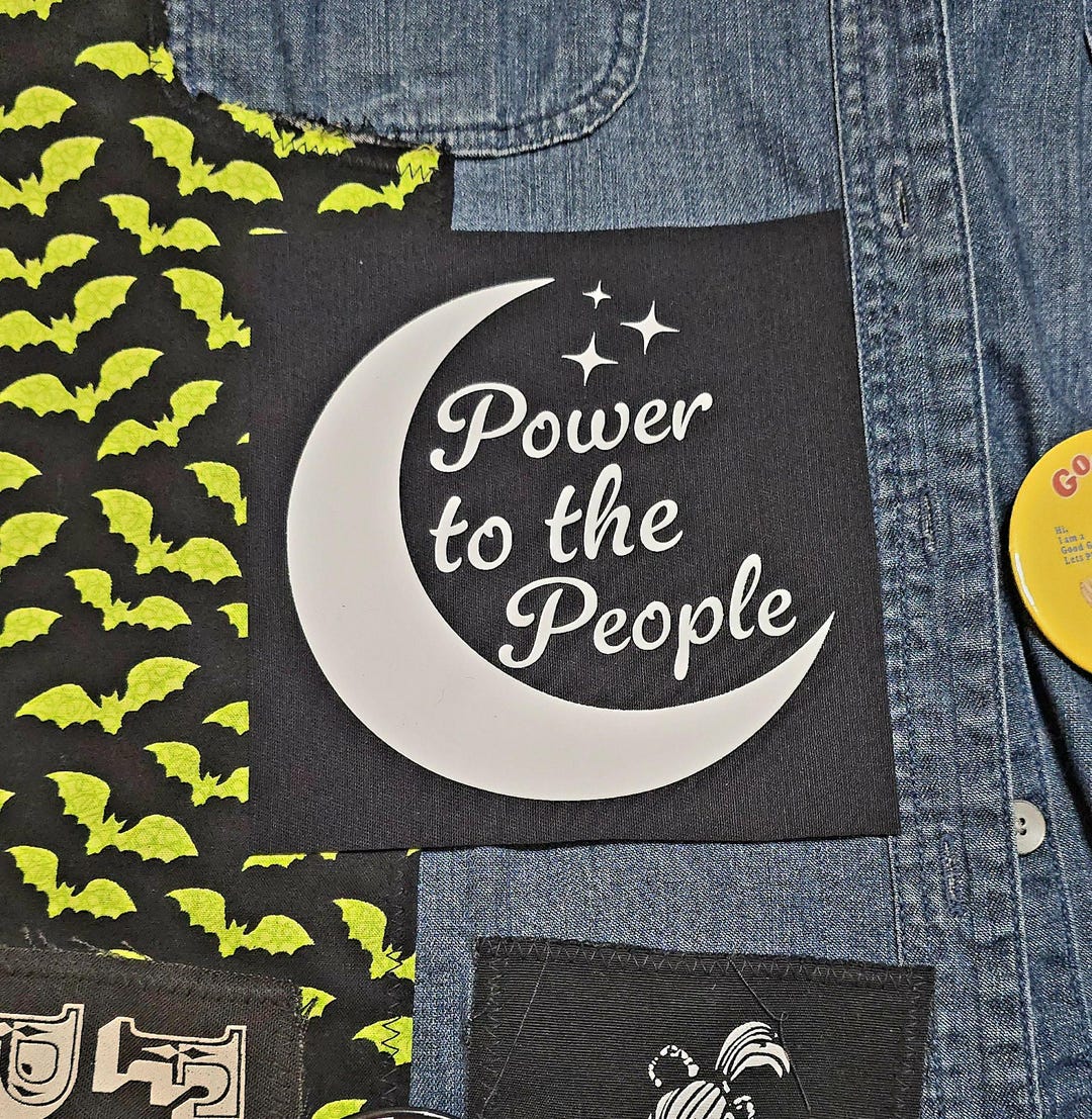 Power to the People Patch - Etsy