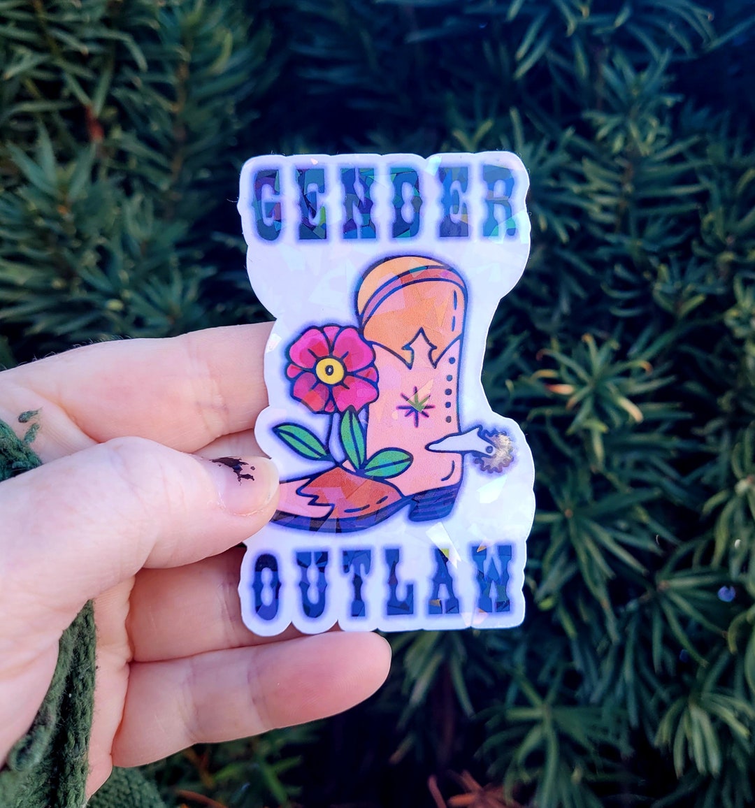 Gender Outlaw Sticker - Etsy