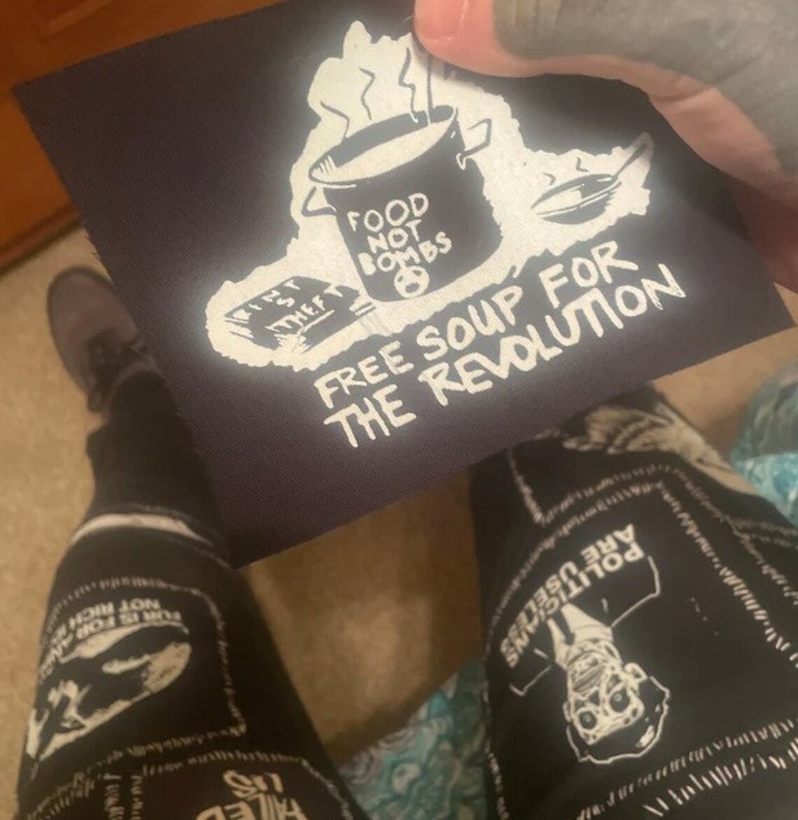Free Soup for the Revolution Cloth Patch - Etsy
