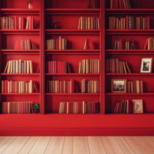 Cozy Zoom Background, Home Office, Zoom Bookshelf, Clean Zoom Bookshelf ...