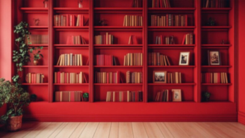 Cozy Zoom Background, Home Office, Zoom Bookshelf, Clean Zoom Bookshelf ...