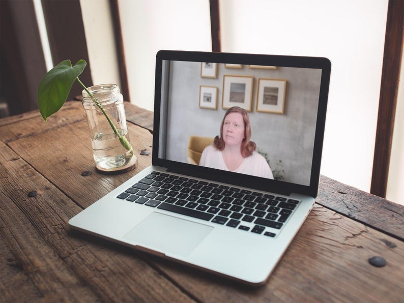 Blurred Gray Zoom Background Virtual Office Home Office Neutral Video ...