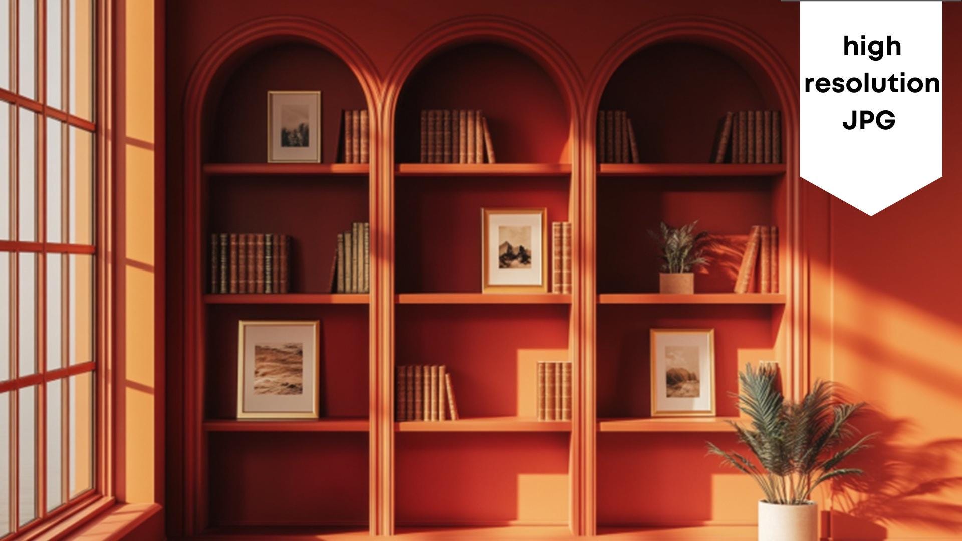 Unique Zoom Background Modern Aesthetic Modern Home Office Wall ...