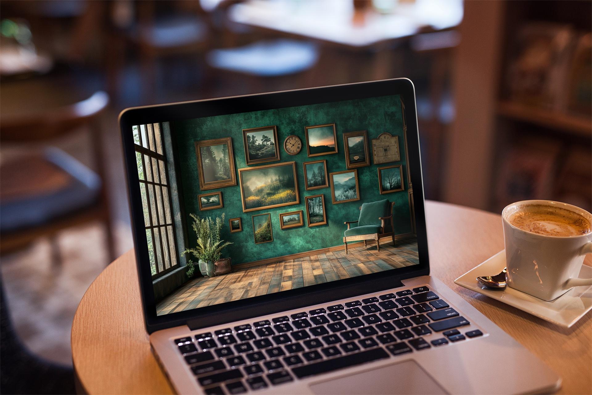 Blurred Virtual Background Digital Background Video Call Background ...