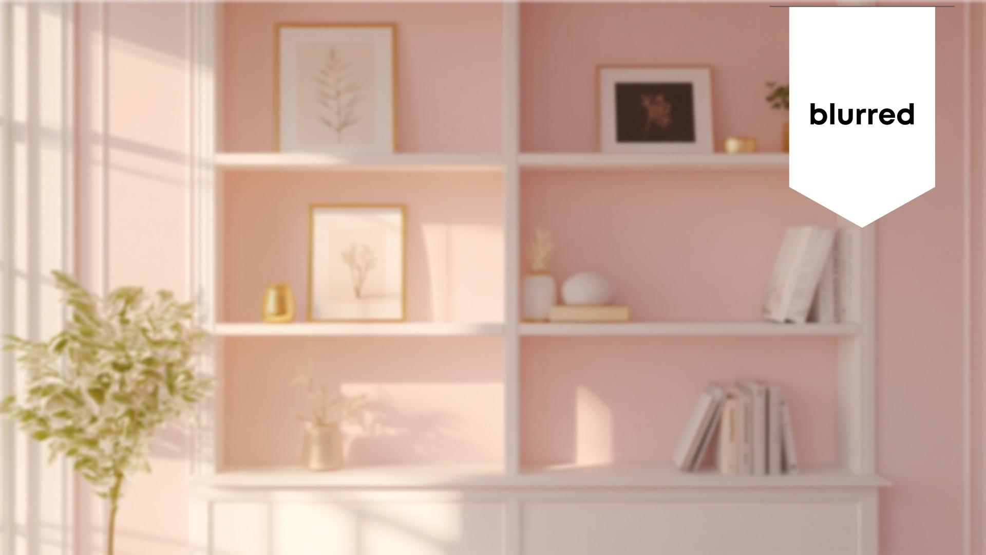 Neutral Zoom Background Modern Aesthetic Modern Home Office Wall ...