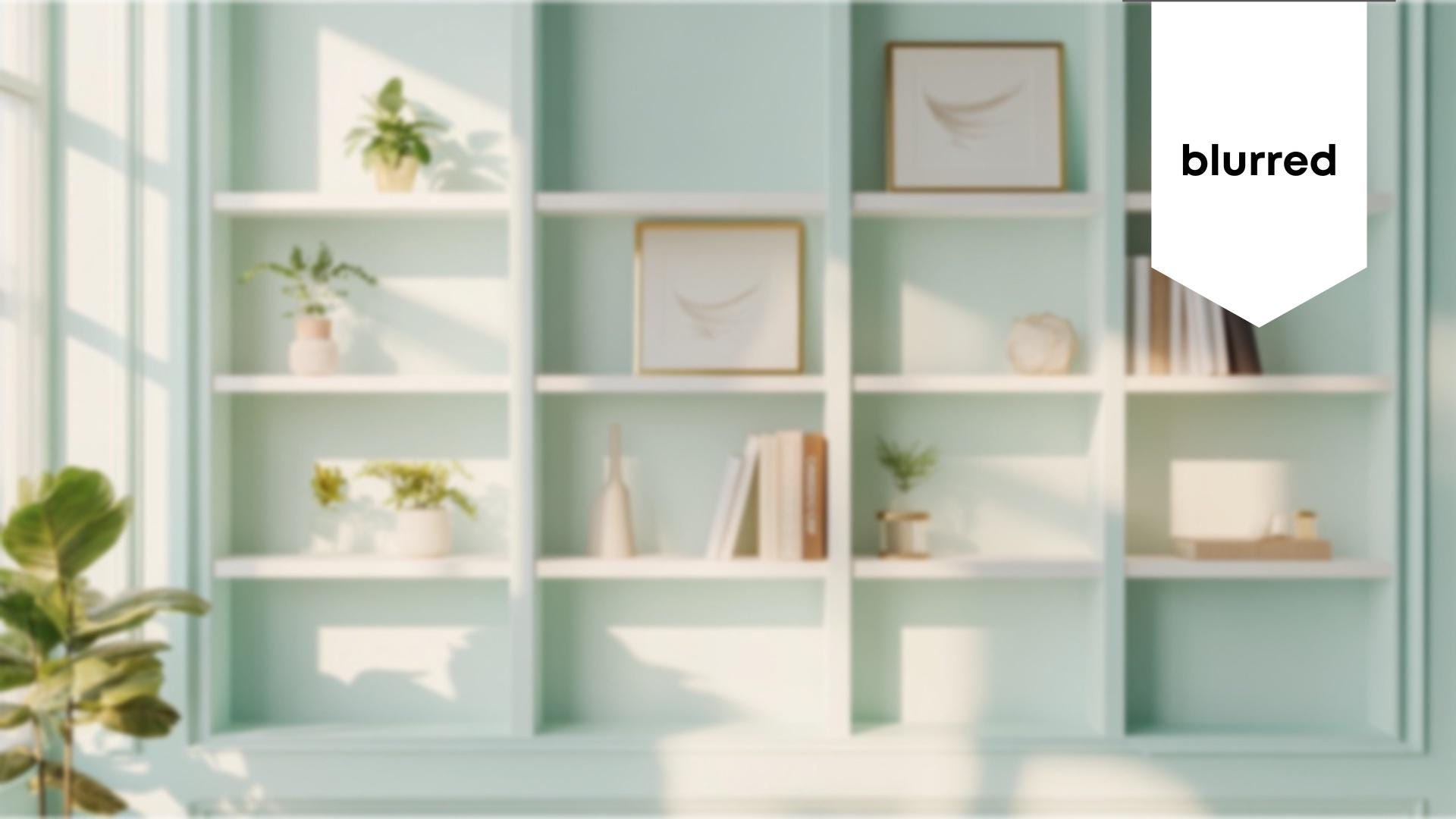 Neutral Zoom Background Modern Aesthetic Modern Home Office Wall ...