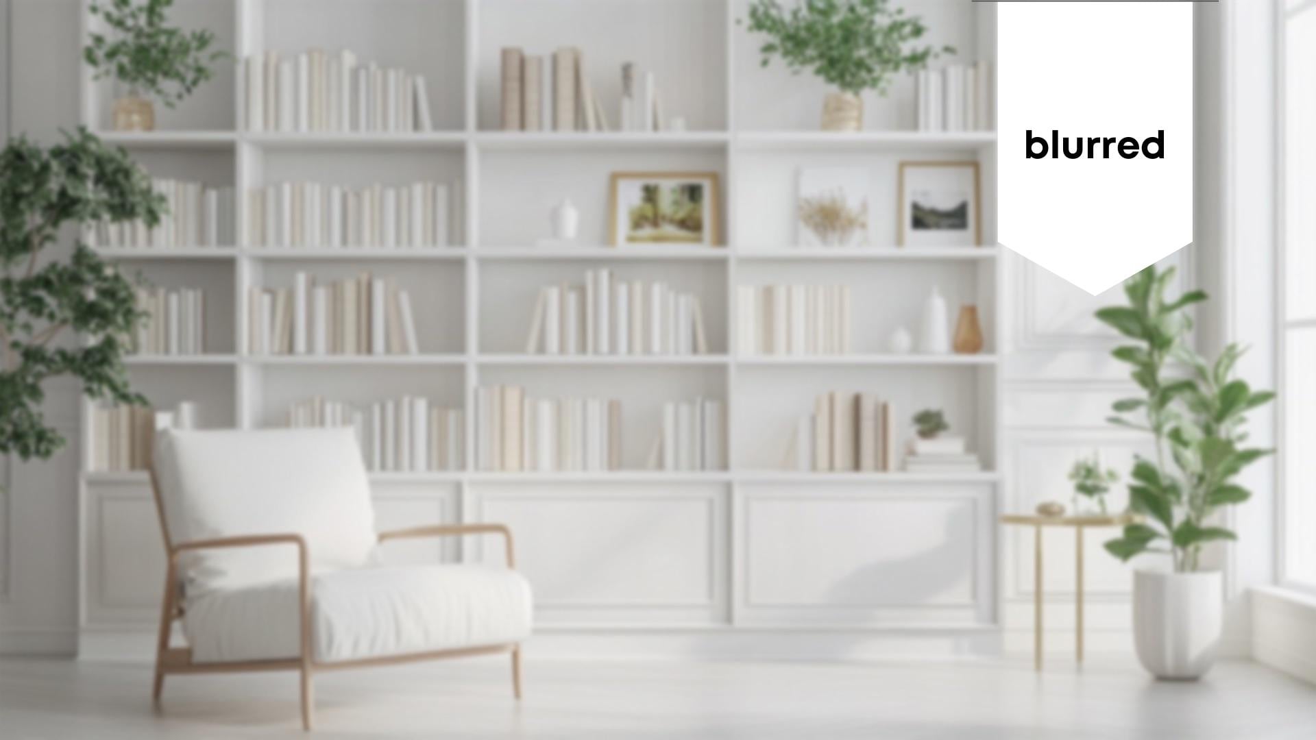 Neutral Zoom Background Modern Aesthetic White Modern Home Office Wall ...