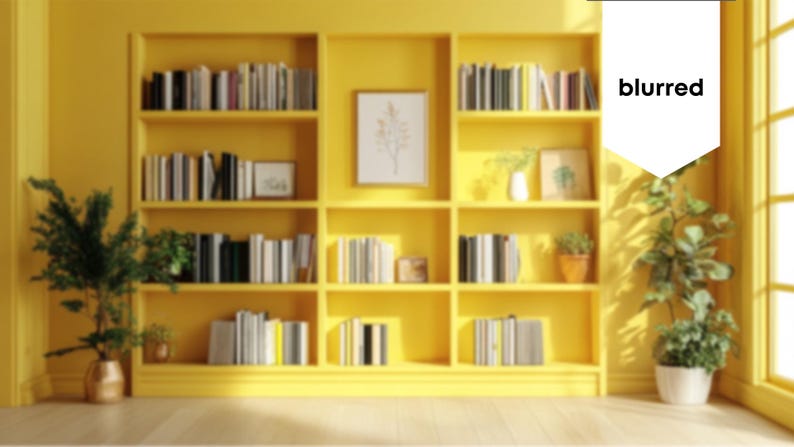 Neutral Zoom Background Modern Aesthetic Modern Home Office Wall ...