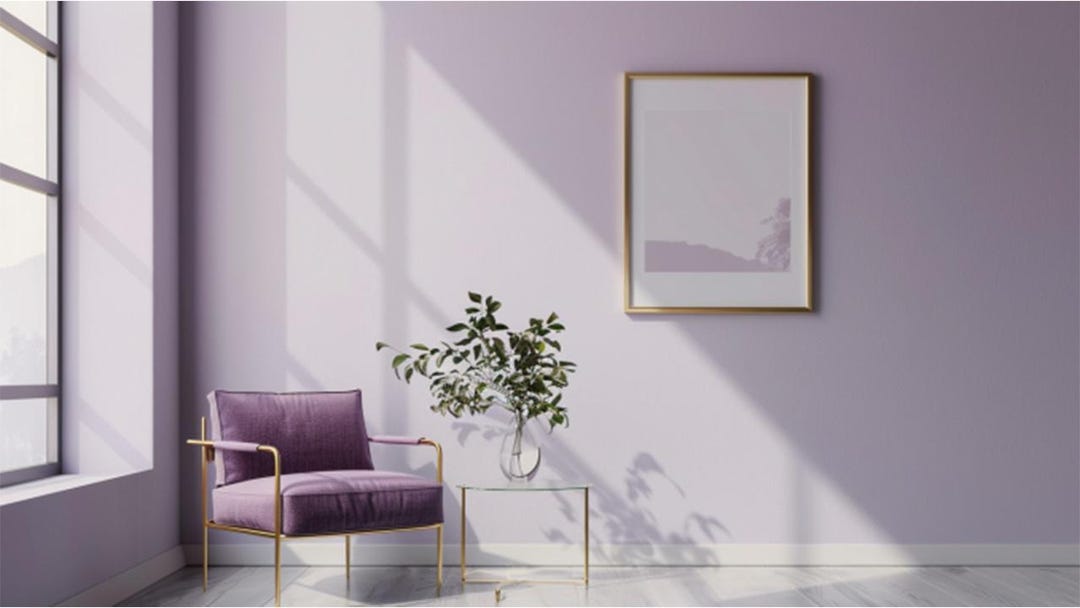 Home Office Virtual Background Purple Teams Video Call Background ...