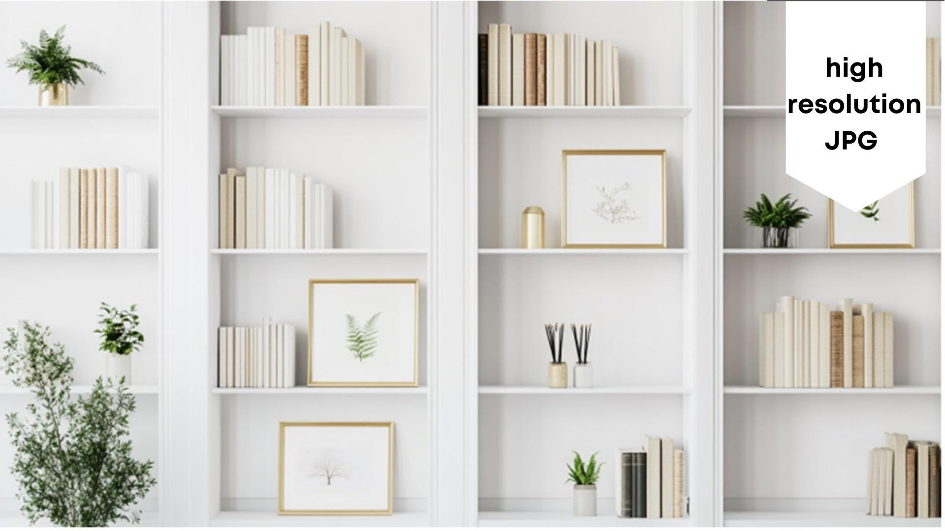 Neutral Zoom Background Modern Aesthetic White Modern Home Office Wall ...