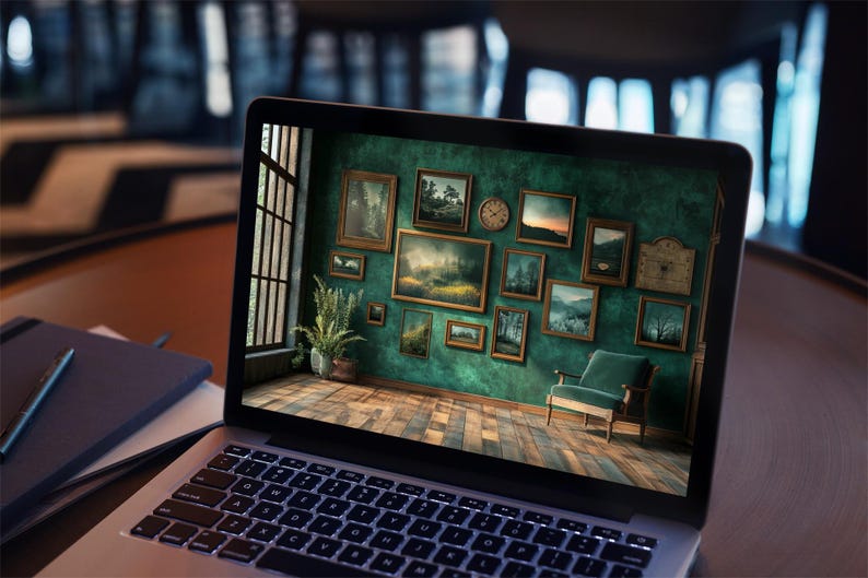 Blurred Virtual Background Digital Background Video Call Background ...