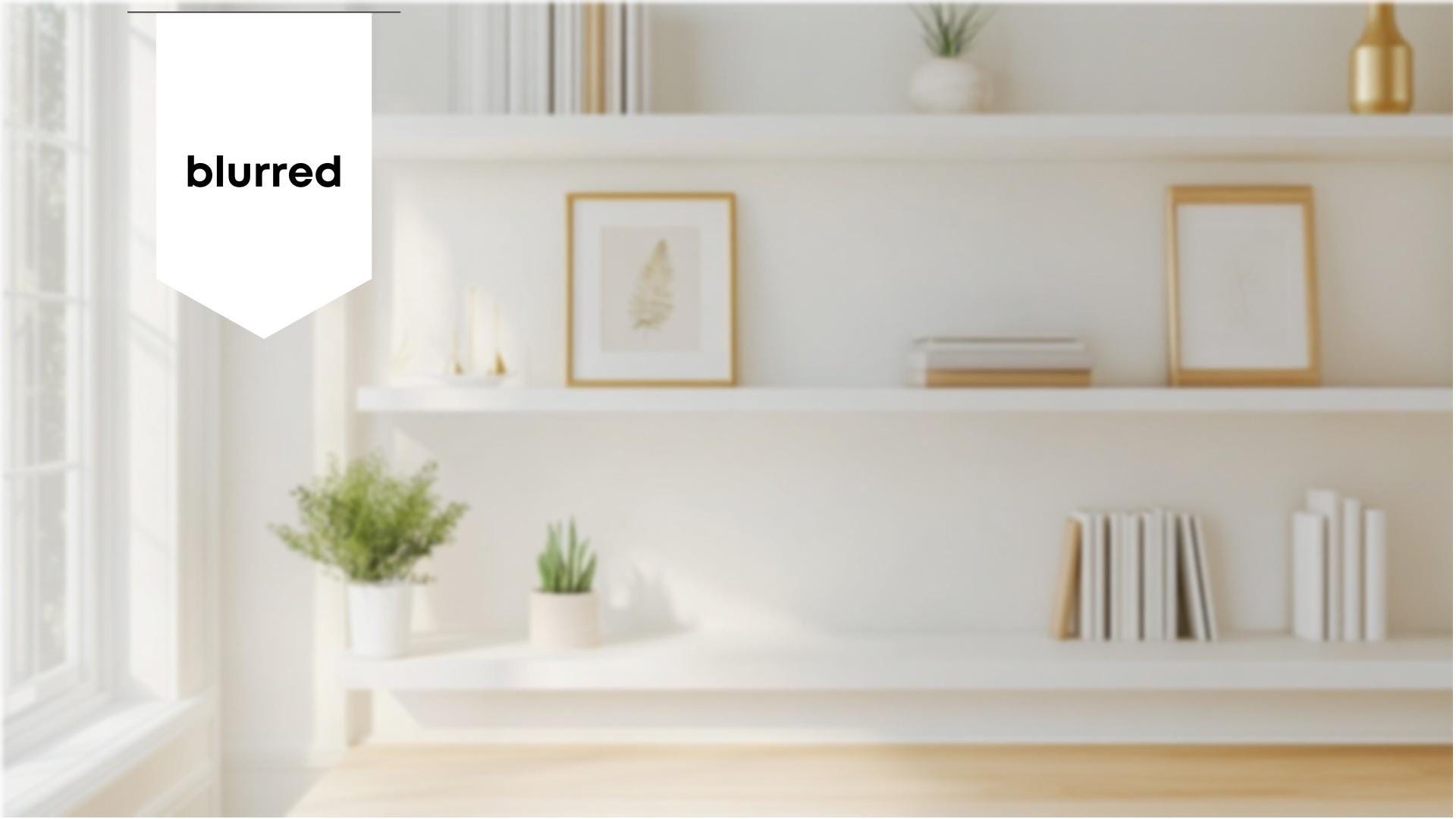 Neutral Zoom Background Modern Aesthetic White Modern Home Office Wall ...