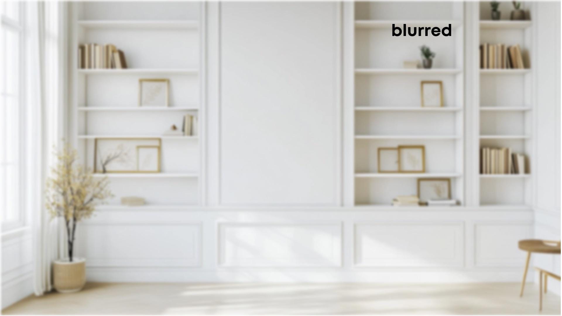 Neutral Zoom Background Modern Aesthetic White Modern Home Office Wall ...