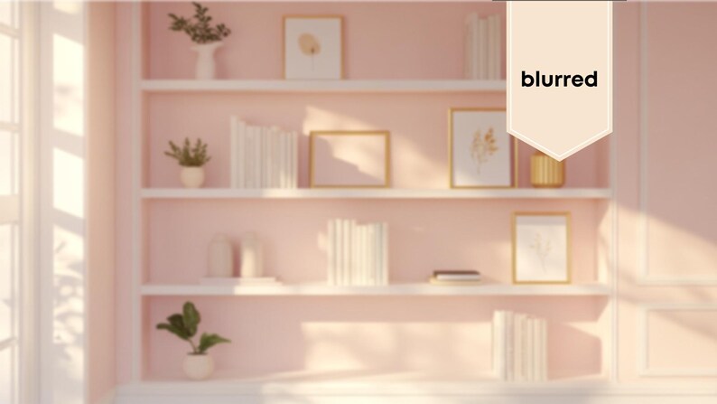 Neutral Zoom Background Modern Aesthetic Modern Home Office Wall ...