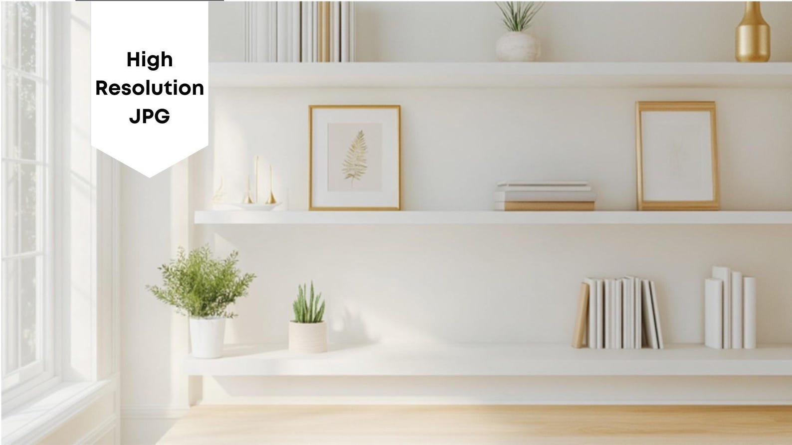 Neutral Zoom Background Modern Aesthetic White Modern Home Office Wall ...