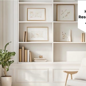 Neutral Zoom Background Modern Aesthetic White Modern Home Office ...