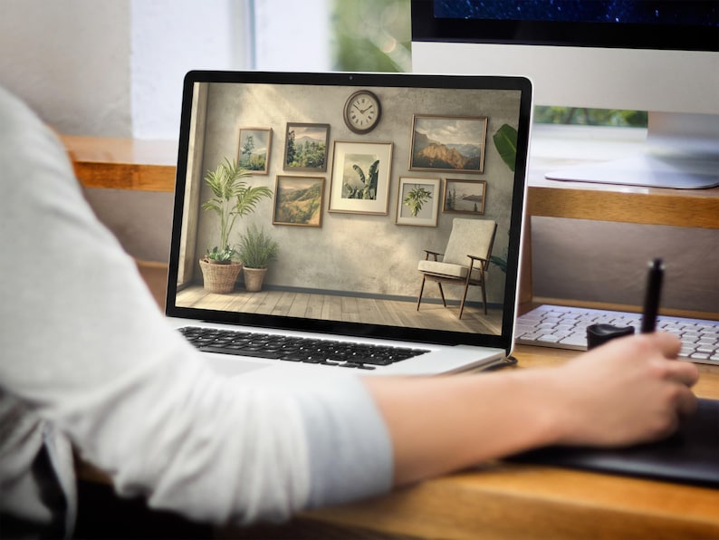 Microsoft Teams Digital Background Call Background Home Office ...