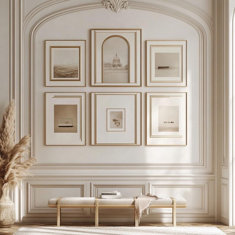 Video Call Background Virtual Office Home Office Neutral Beige ...