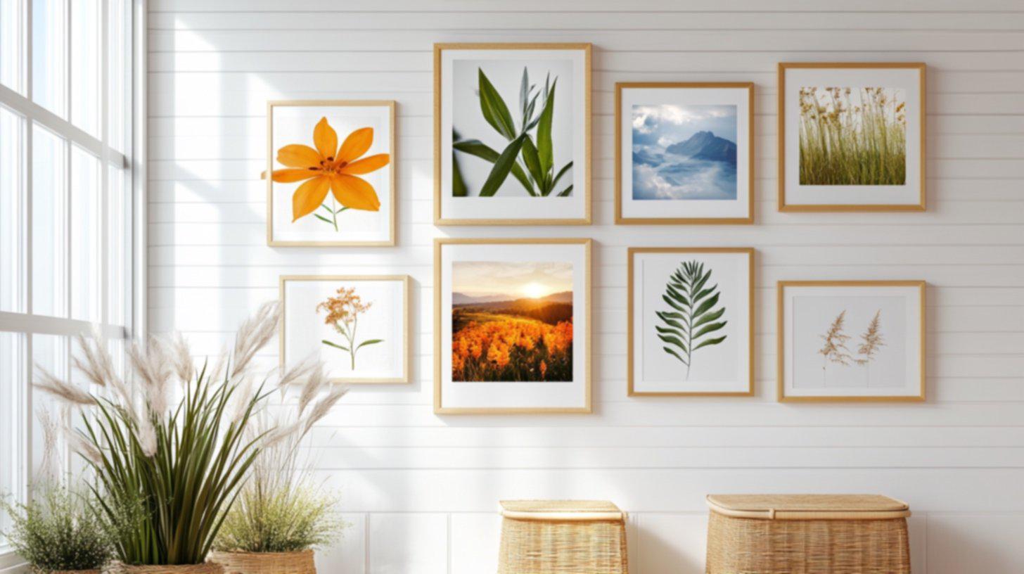 Blurred Video Call Background Virtual Office Home Office Neutral White ...