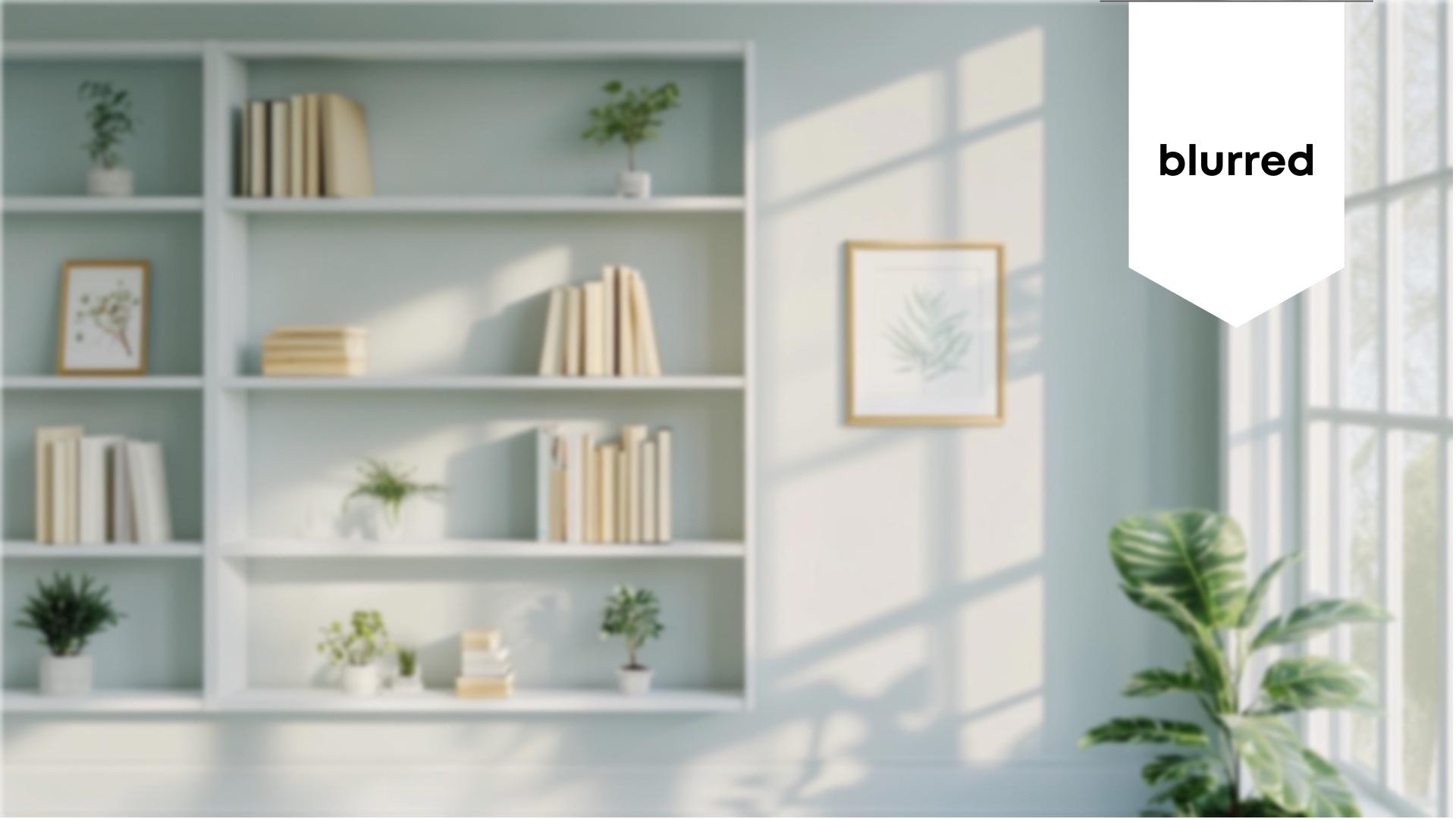 Neutral Zoom Background Modern Aesthetic Modern Home Office Wall ...