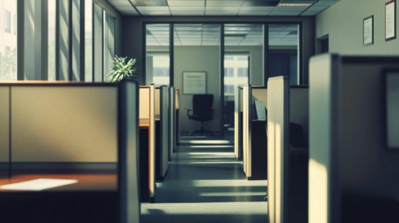 Realistic Office Video Call Background Return to the Office Background ...