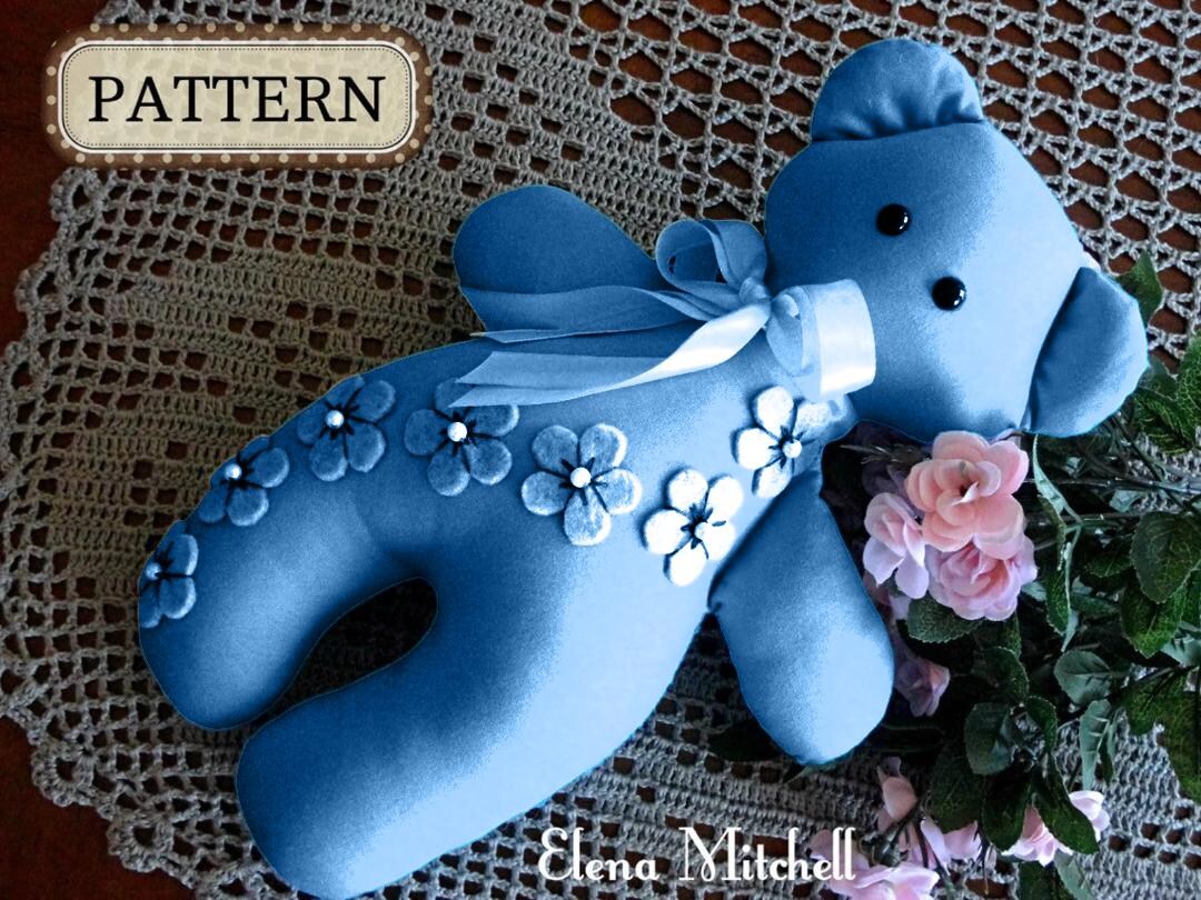 Easy Sewing PATTERN Teddy Bear Sewing Pattern Soft Toys Sewing Pattern ...