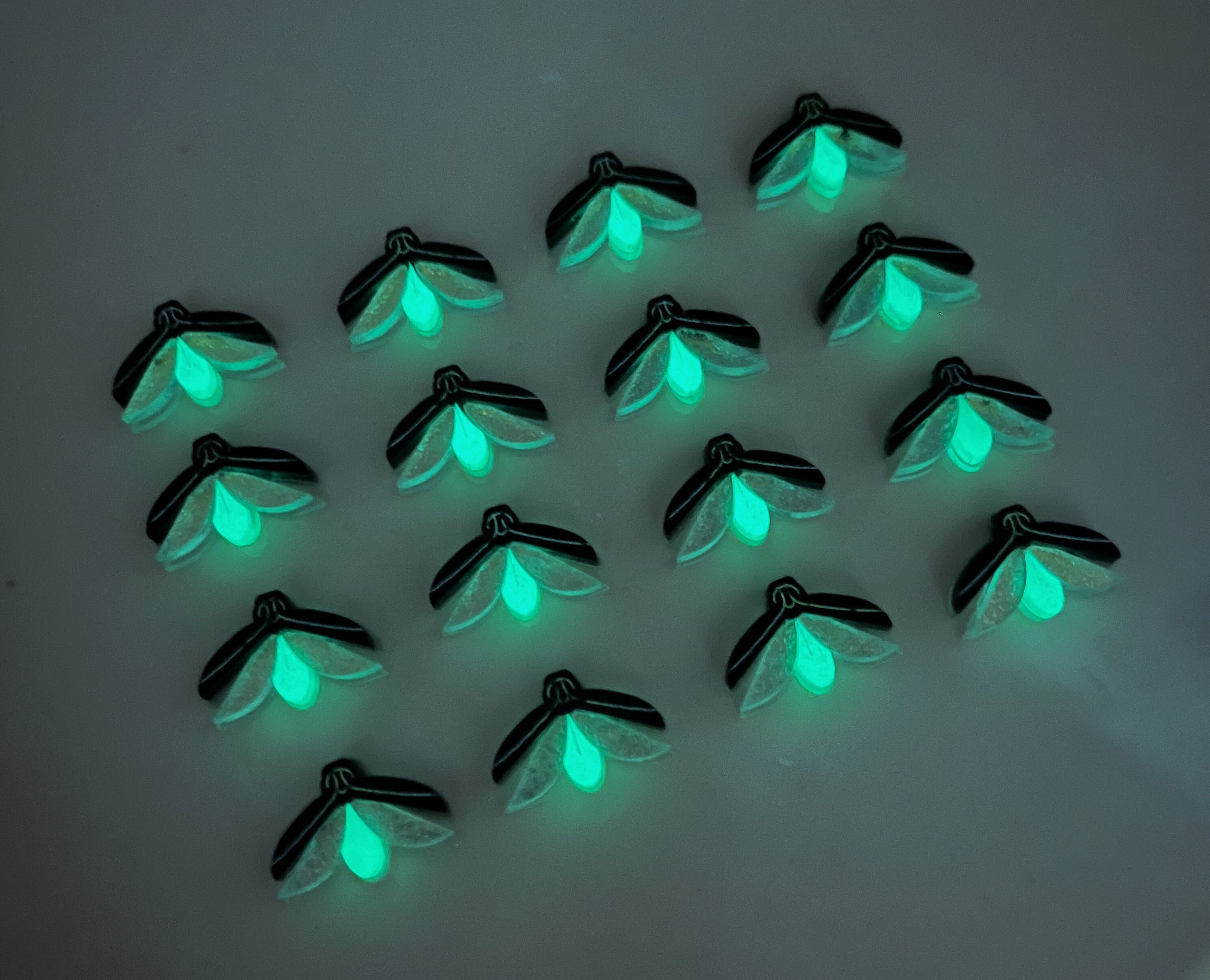 Glow in the Dark Firefly Pendant lightning Bug Acrylic UV Light ...
