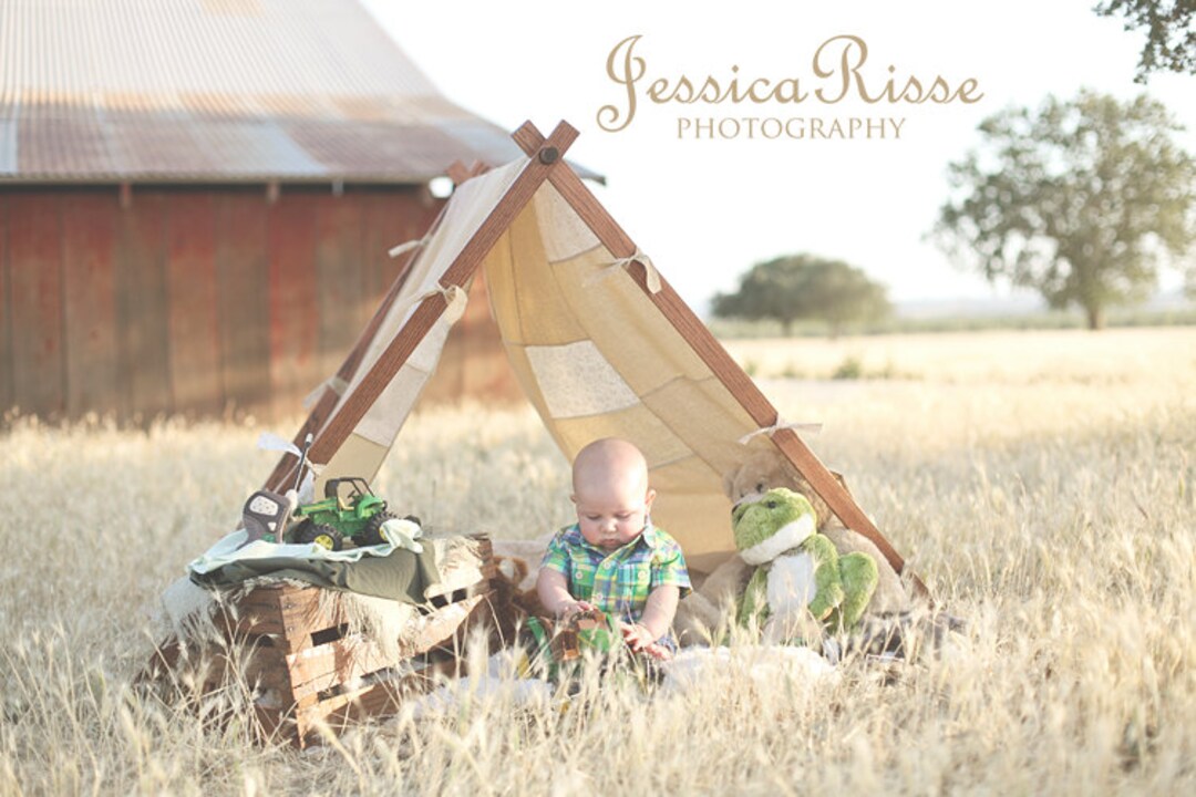 Kids Photography Props A Tent Frame Patchwork Cover, Outdoor Childres ...