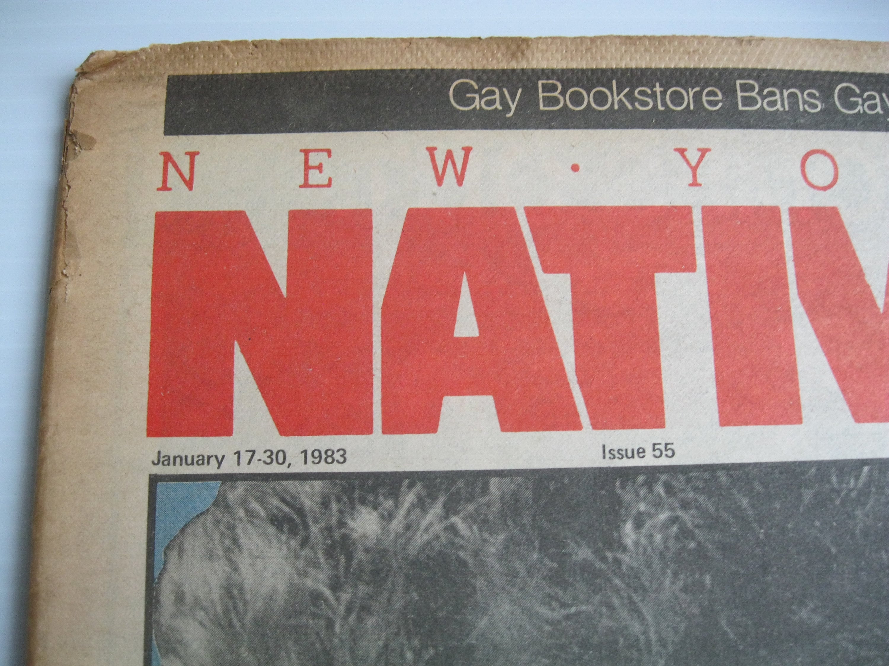 Vintage Gay New York NATIVE Newspaper 1983 - Etsy