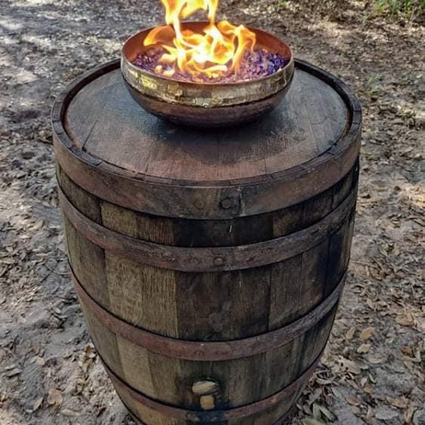 Wine Barrel Fire Pit - Etsy