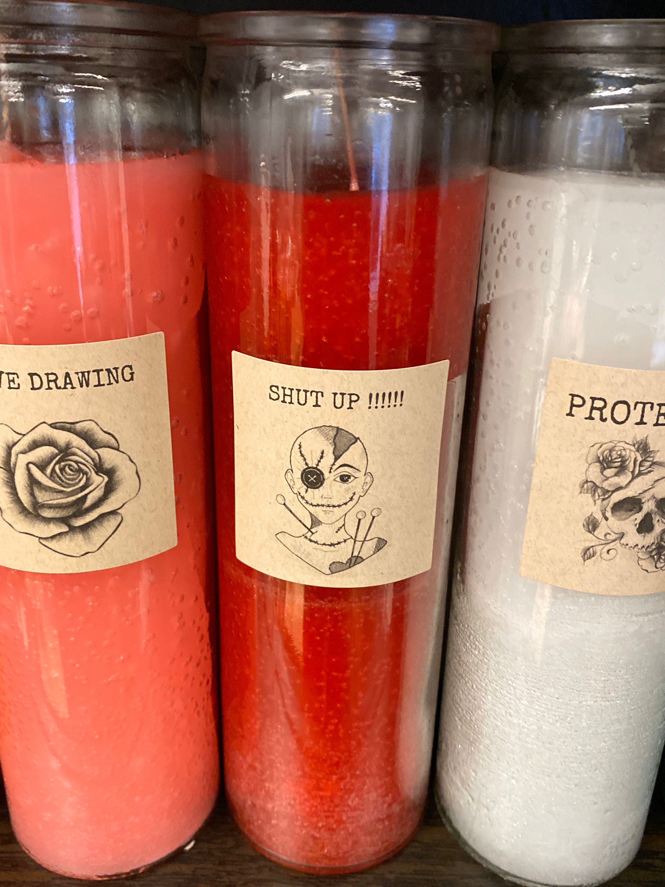 SHUT UP CANDLE - Etsy