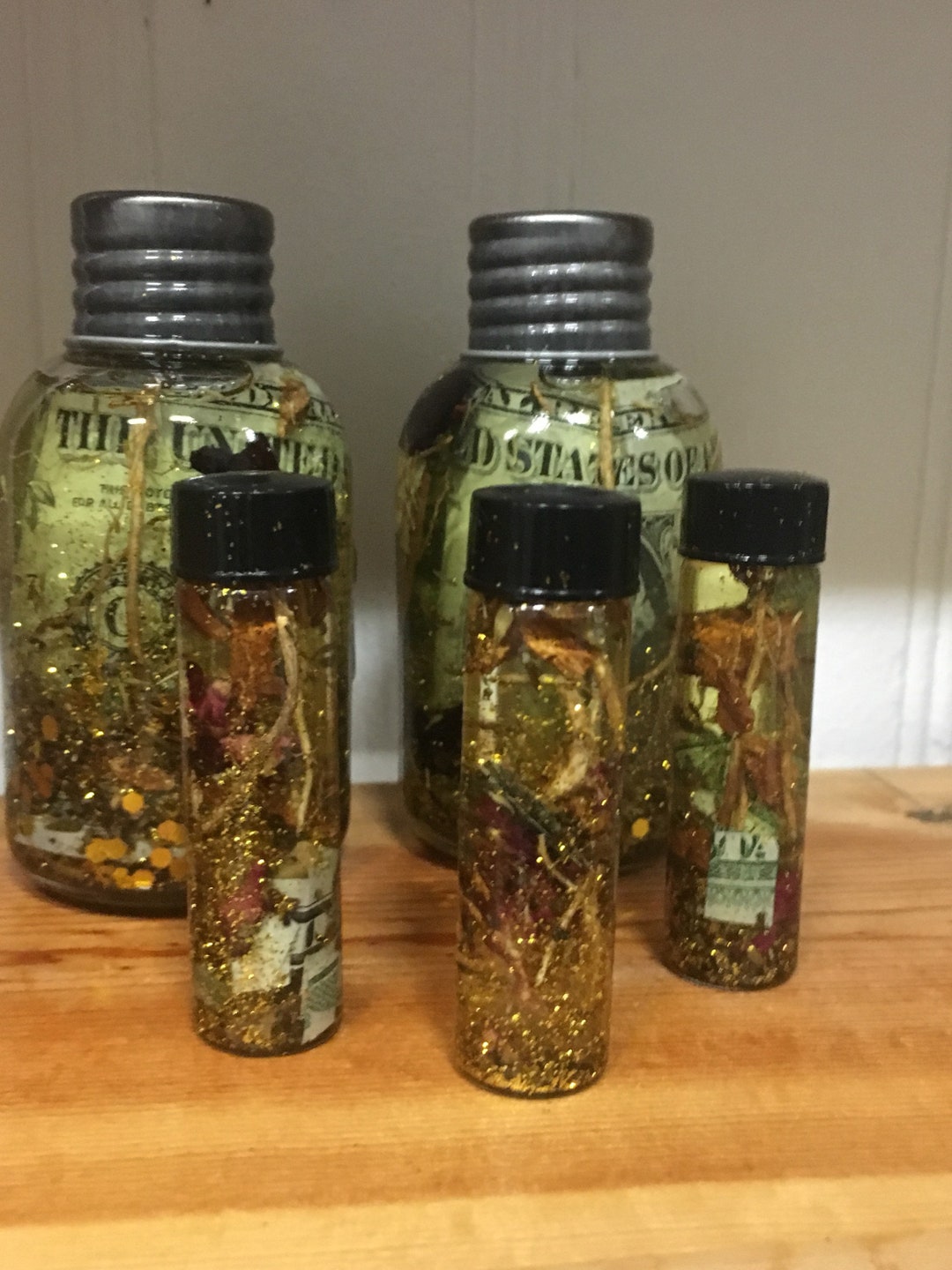 Money Oil (the Size of the Bottle Holds 2 Drams of Oil) - Etsy