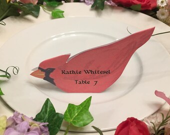 Bird Place Card - Etsy