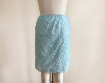 Light Blue Half Slip | Etsy