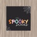 Printable Cookie Card Have a FANG-TASTIC Halloween 4x6 - Etsy