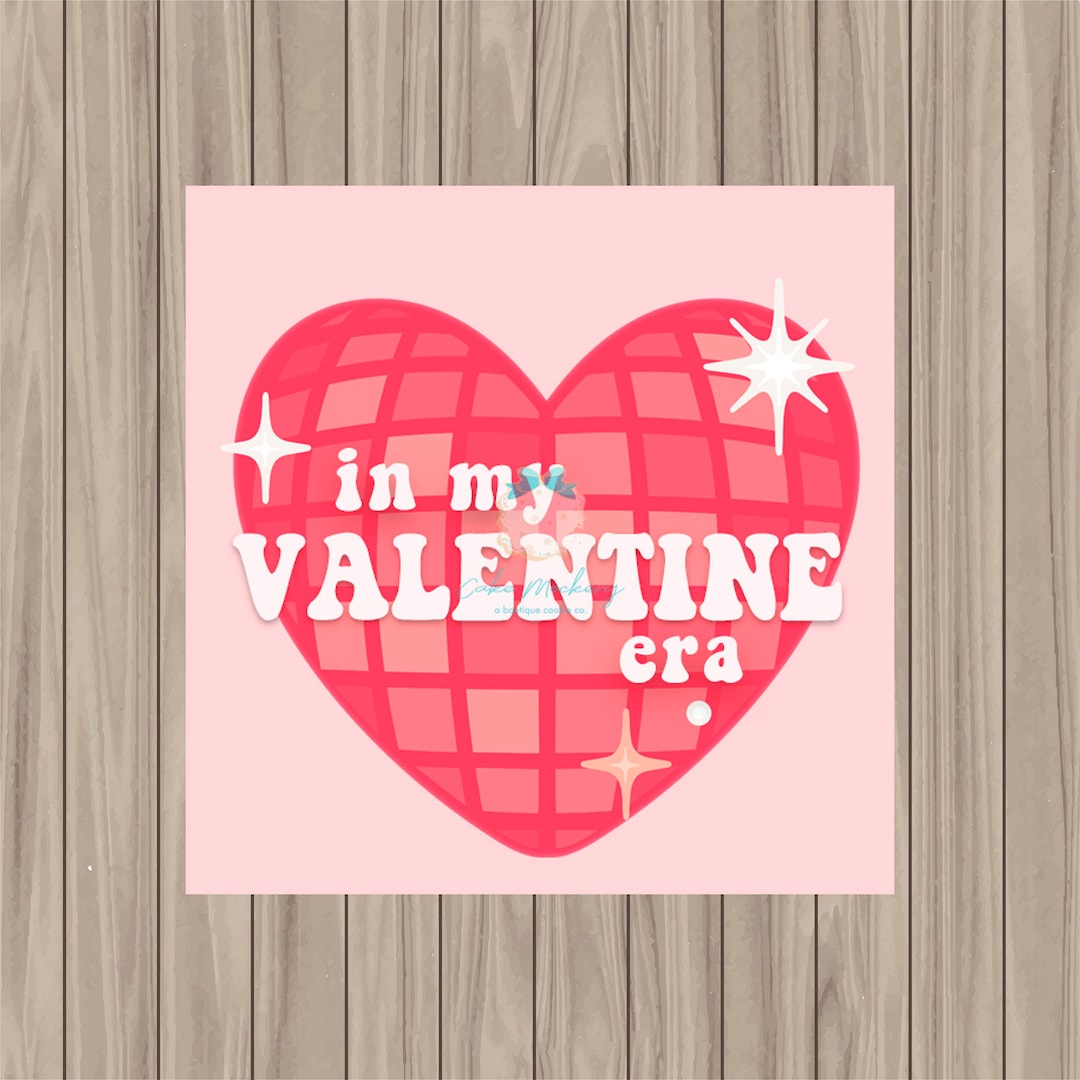 Printable Tag - TS in My Valentine Era - 2" Square - Etsy