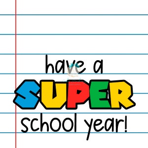 Printable Tag - Have a Super School Year - 2" Square! - Etsy