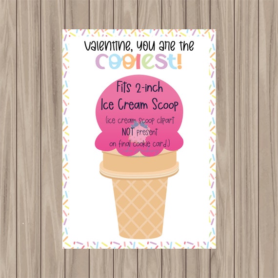 Printable Cookie Card You're the Coolest | Etsy