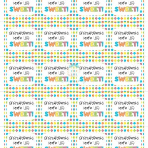 Printable Tag - Grandparents Day - 2" Square - Etsy