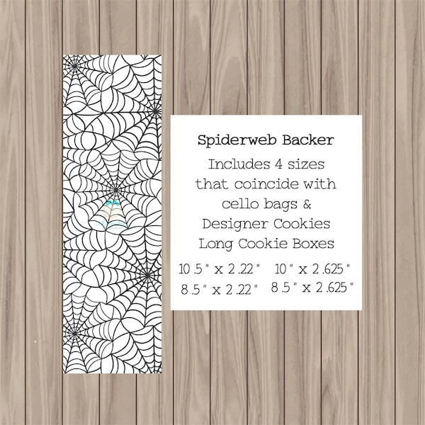 Cookie Backer Cards Greaseproof - Etsy