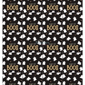 Printable Tag - Cup of Boos - 2" Square - Etsy