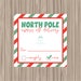 Printable Tag - Express Elf Delivery - 2" Square - Etsy