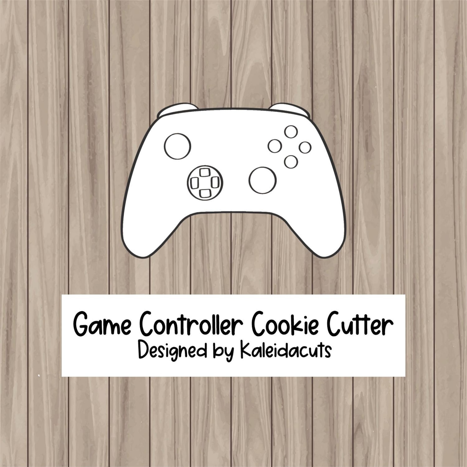 Printed Cookie Card - Video Game - 5"x4.5" - Etsy