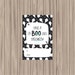 Printable Tag Fa-boo-lous Halloween 2x3 Tag - Etsy