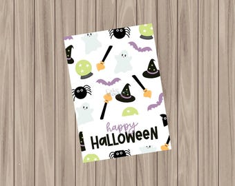 Printable Halloween Mini Cookie Card, You Are Spooktacular Cookie Card ...