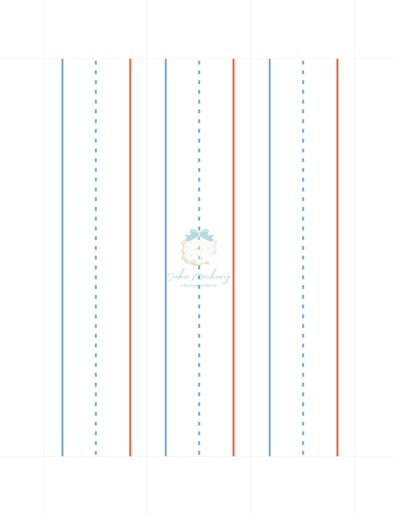 Printable Cookie Card - Sentence Strip Box Backer - 4 Sizes - Etsy