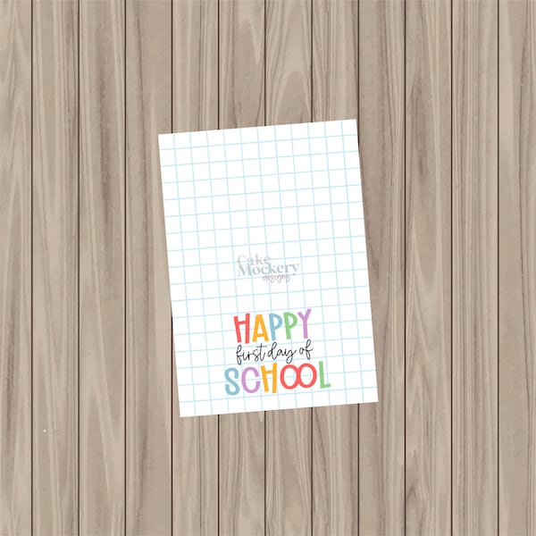 School and Home Happy Car - Etsy
